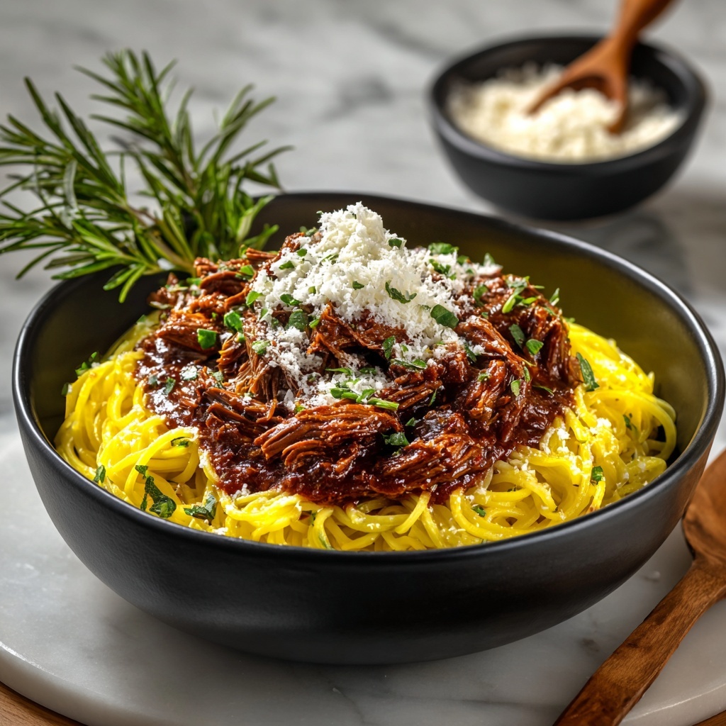 Short Rib Ragu with Pasta: Slow-Braised Tender Meat in Rich Tomato ...